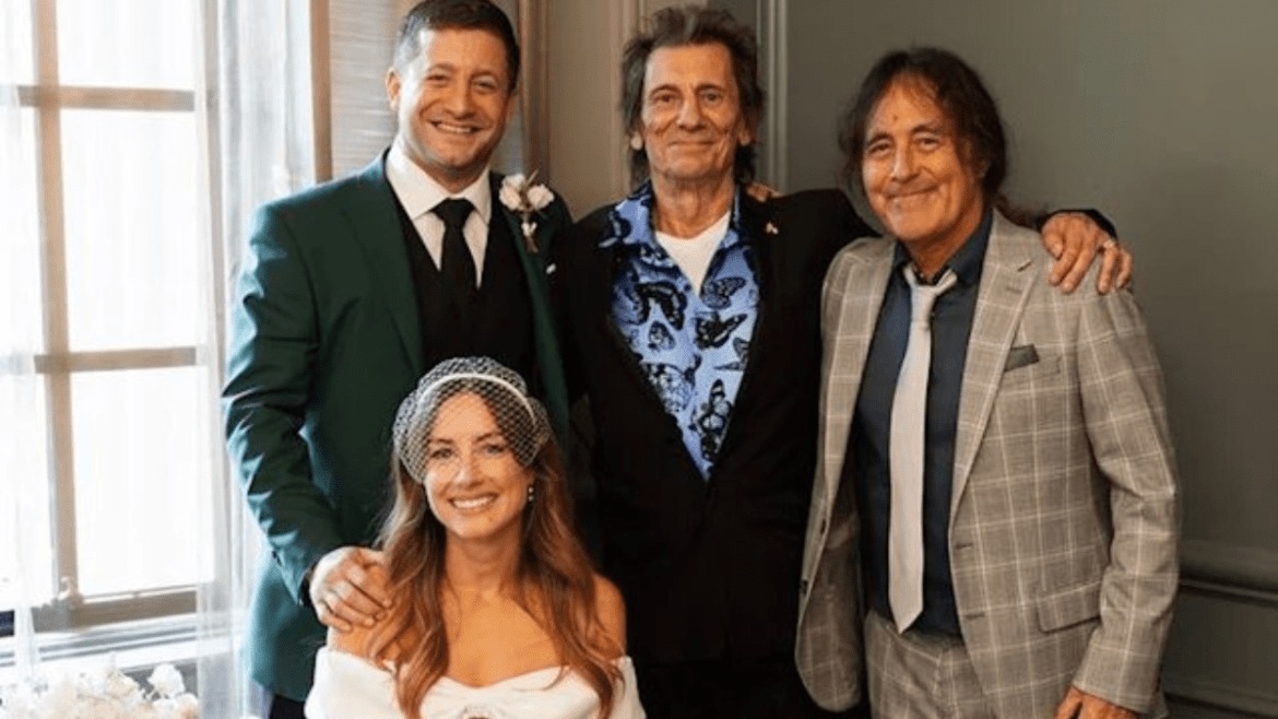 Steve Harris’s Daughter and Ronnie Wood’s Son Get Married - Hell on ...