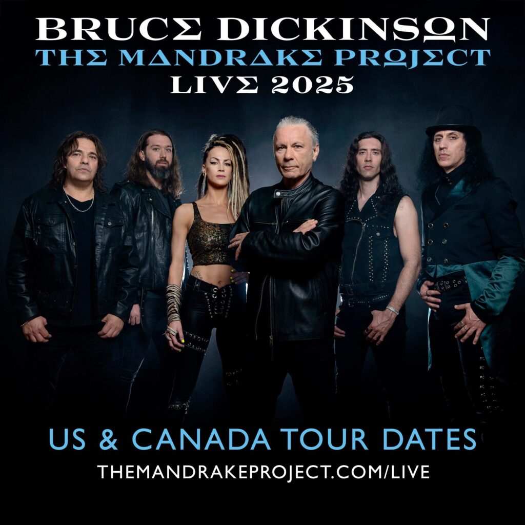 Bruce Announces The Mandrake Project North American Tour 2025 - Hell on ...